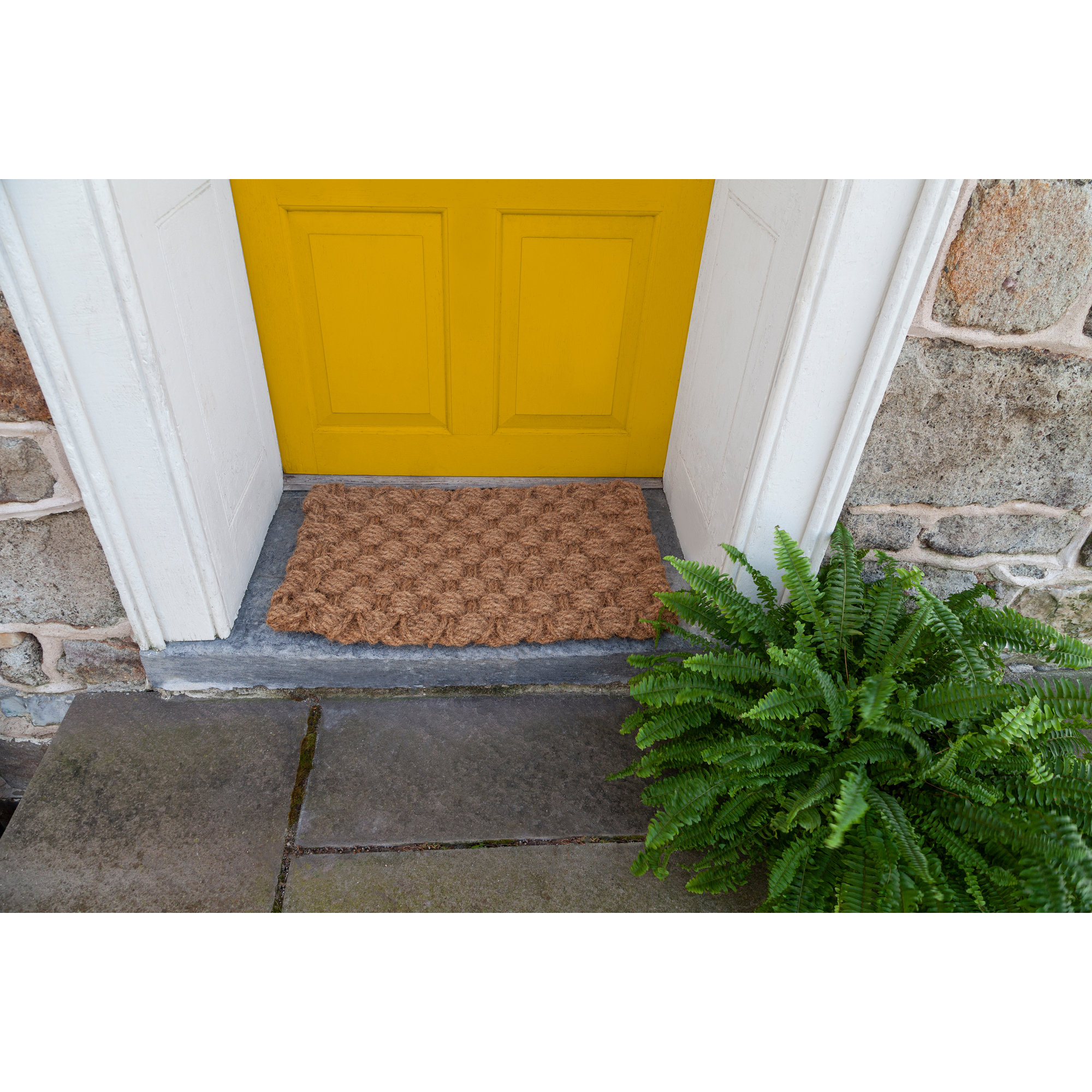 Entryways Handwoven Doormat - Basket Weave | Wayfair