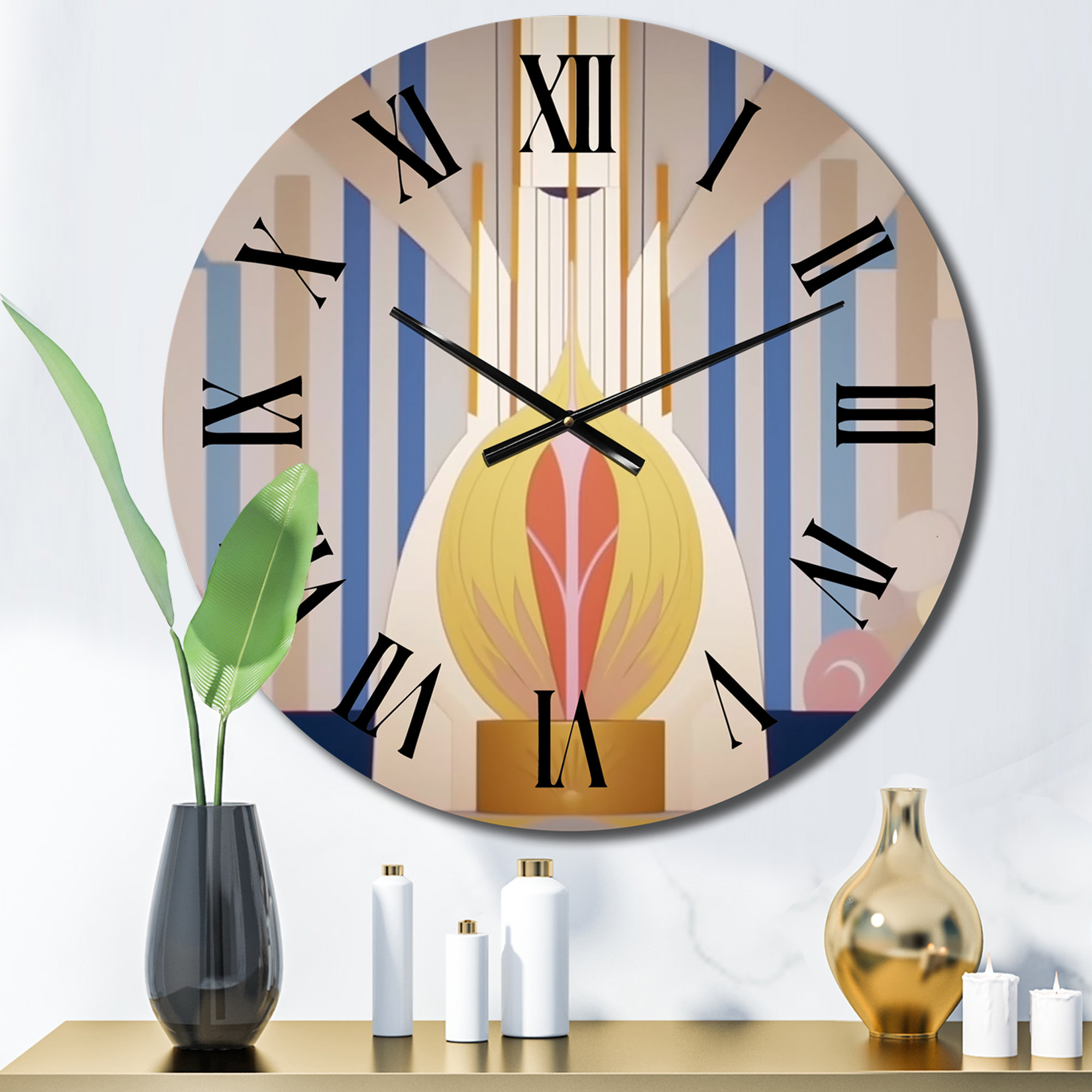 Design Art Minimalism The Dawn Of New Time Awareness IV Metal Wall ...