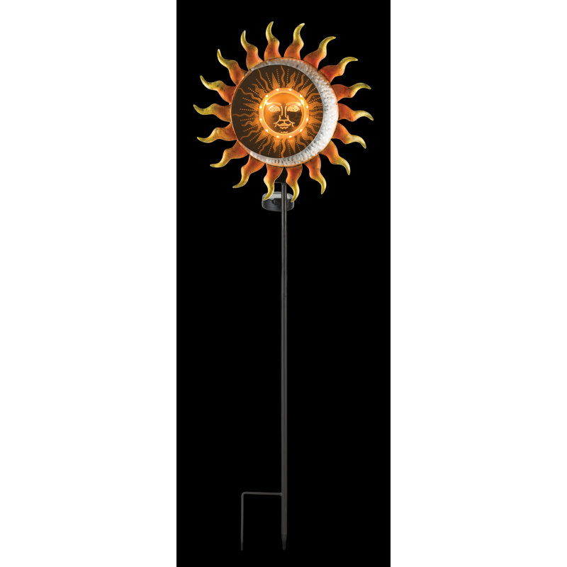 Regal Art & Gift Illusion Solar Stake - Sun | Wayfair