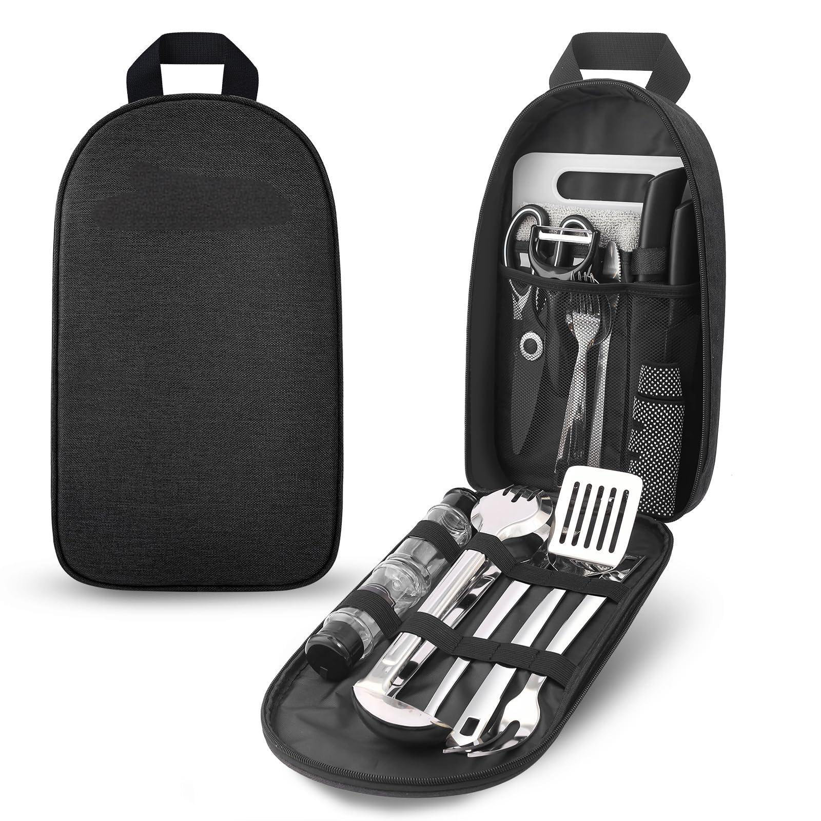 FAST APPLIANCES LLC Camping Cooking Utensils Set- Camping Essentials ...