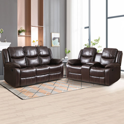 2 Piece Sofa Living Room Sets You'll Love | Wayfair