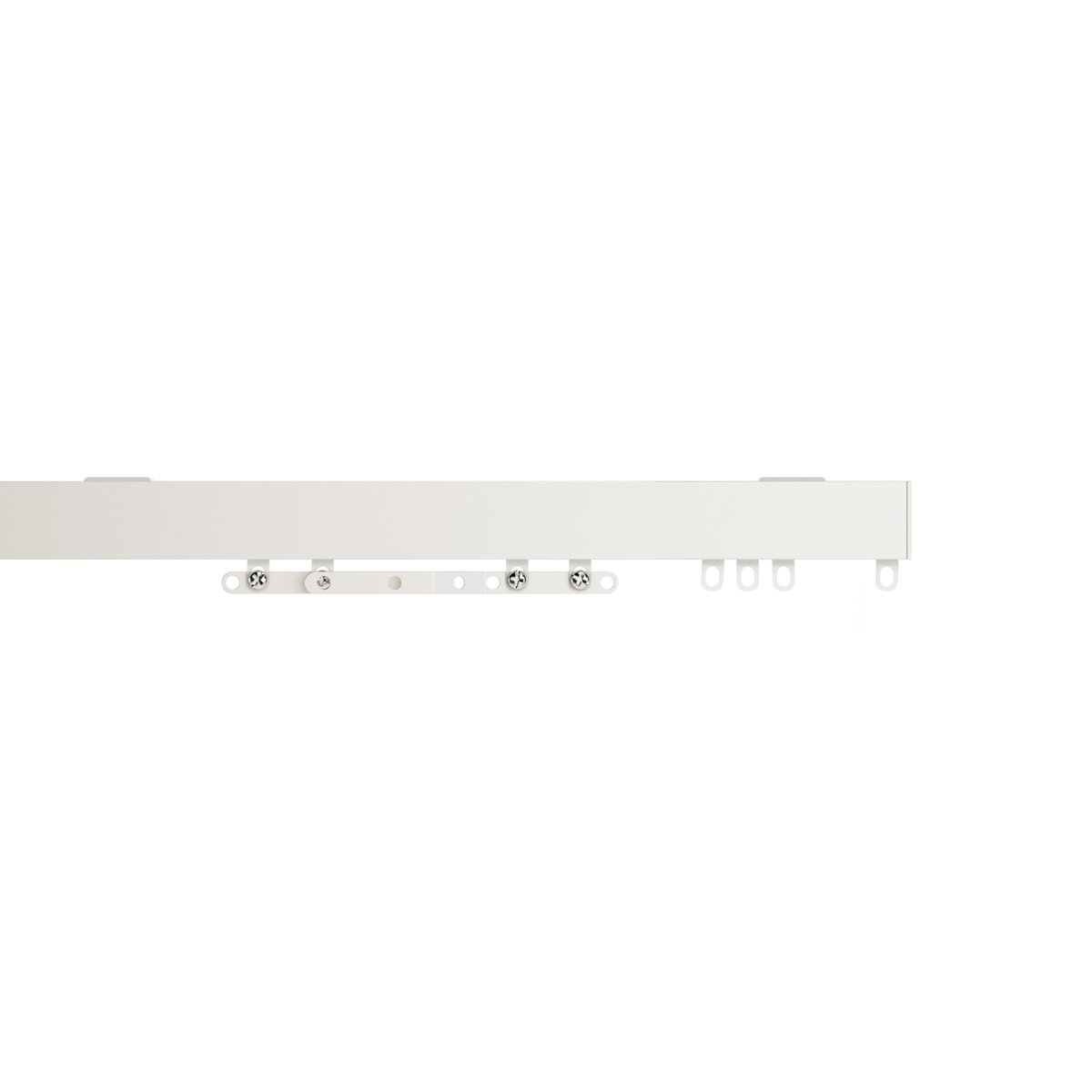 Symple Stuff 250cm PVC Uncorded Track White | Wayfair.co.uk