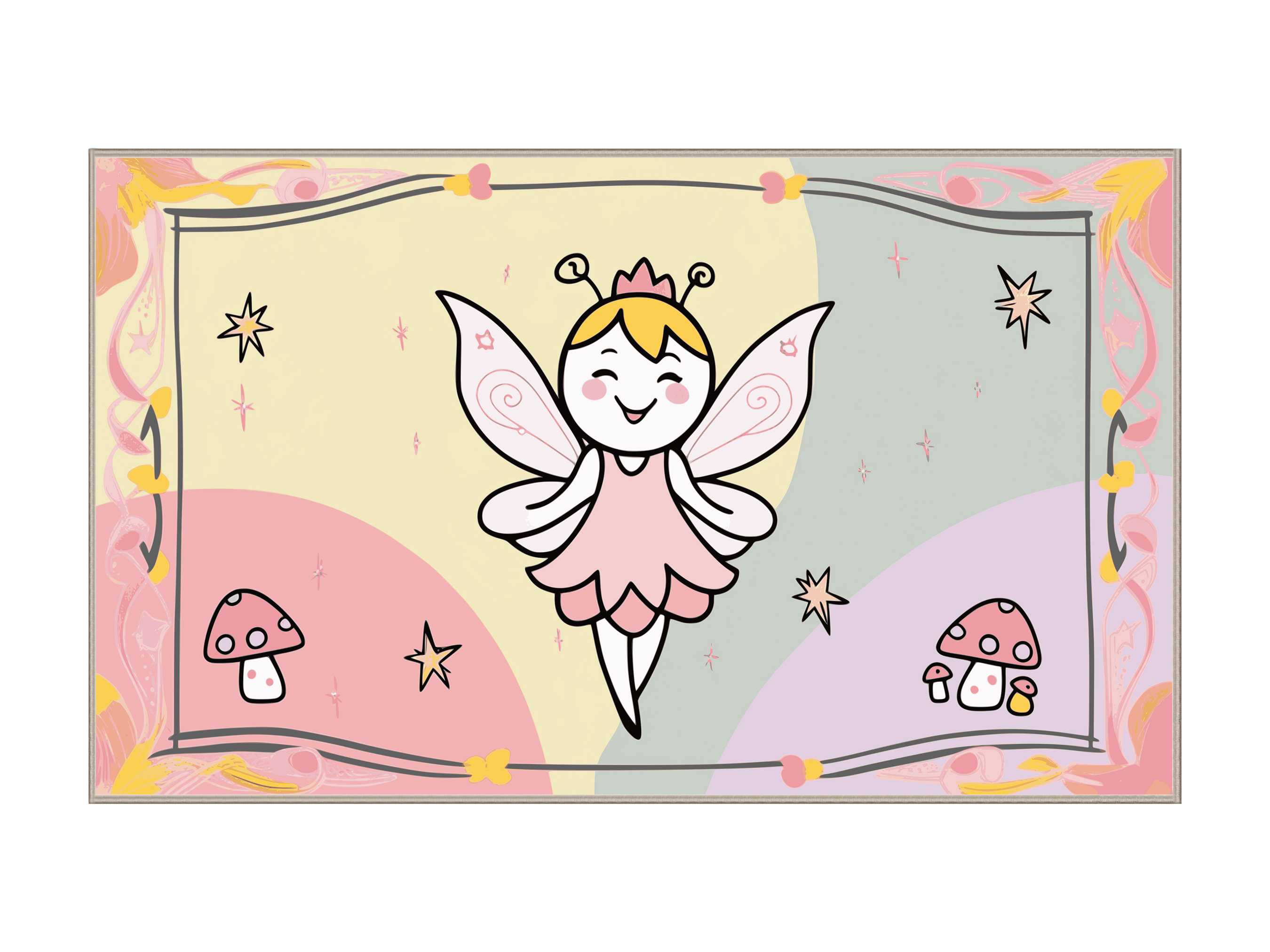 East Urban Home Fairy Tale Fantasy Rug | Wayfair