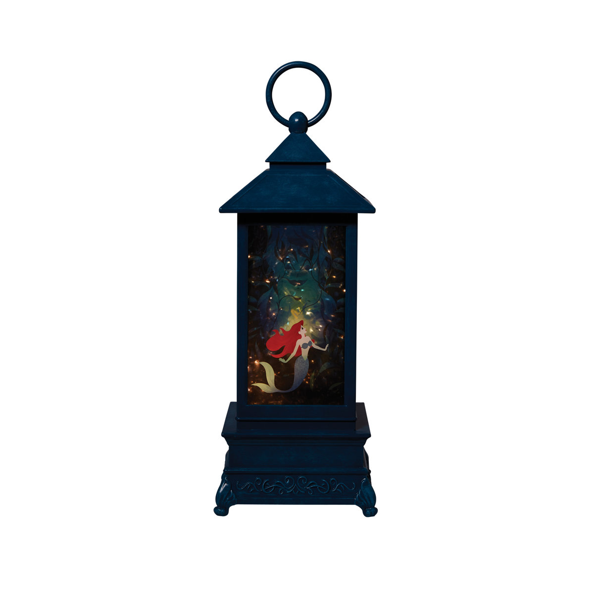 enesco Disney Showcase the Little Mermaid Ariel and Ursula Glitter Lit ...