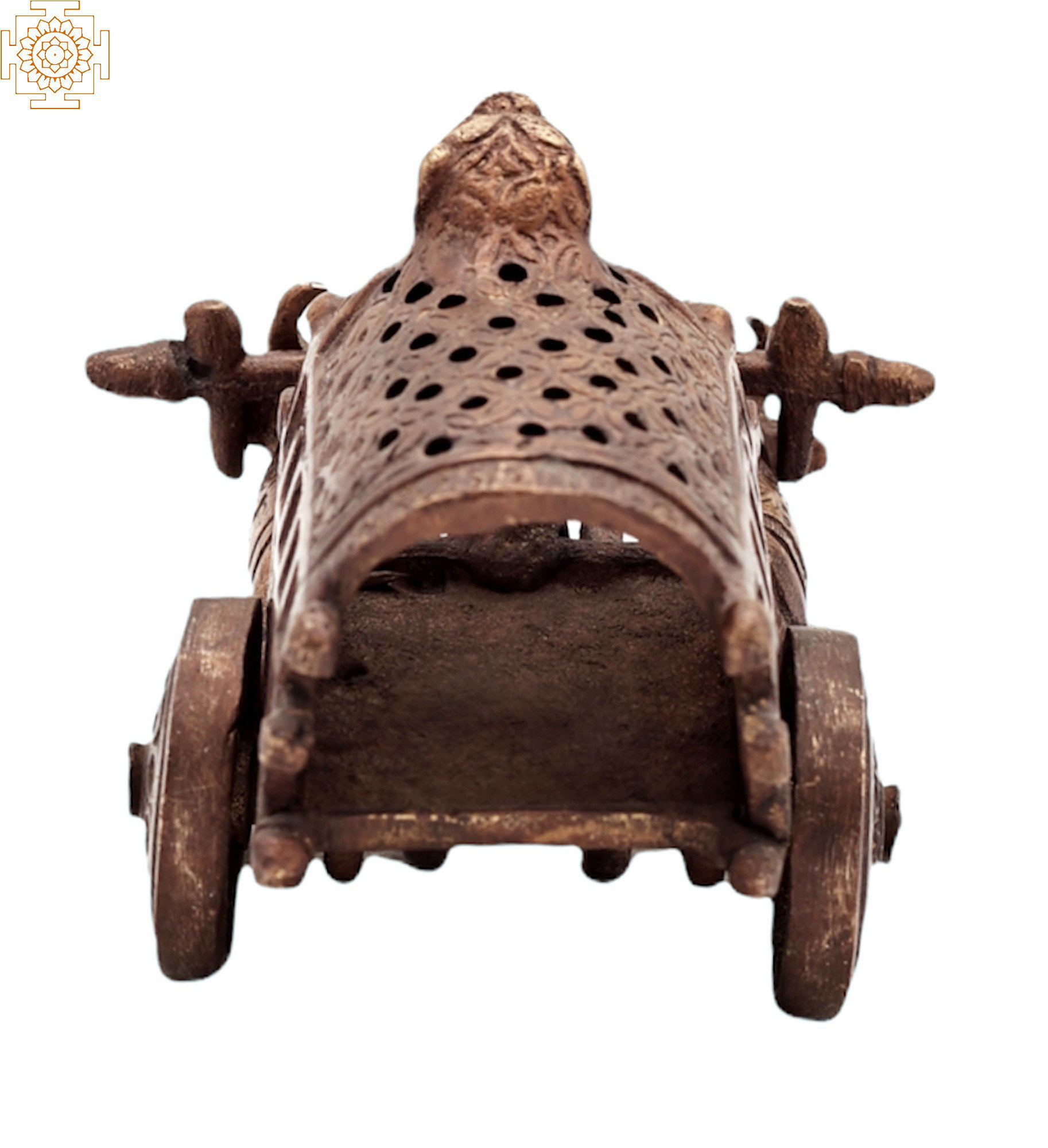 Red Barrel Studio® 3.5" Vintage Bull Cart | Bull With Cart Handmade ...