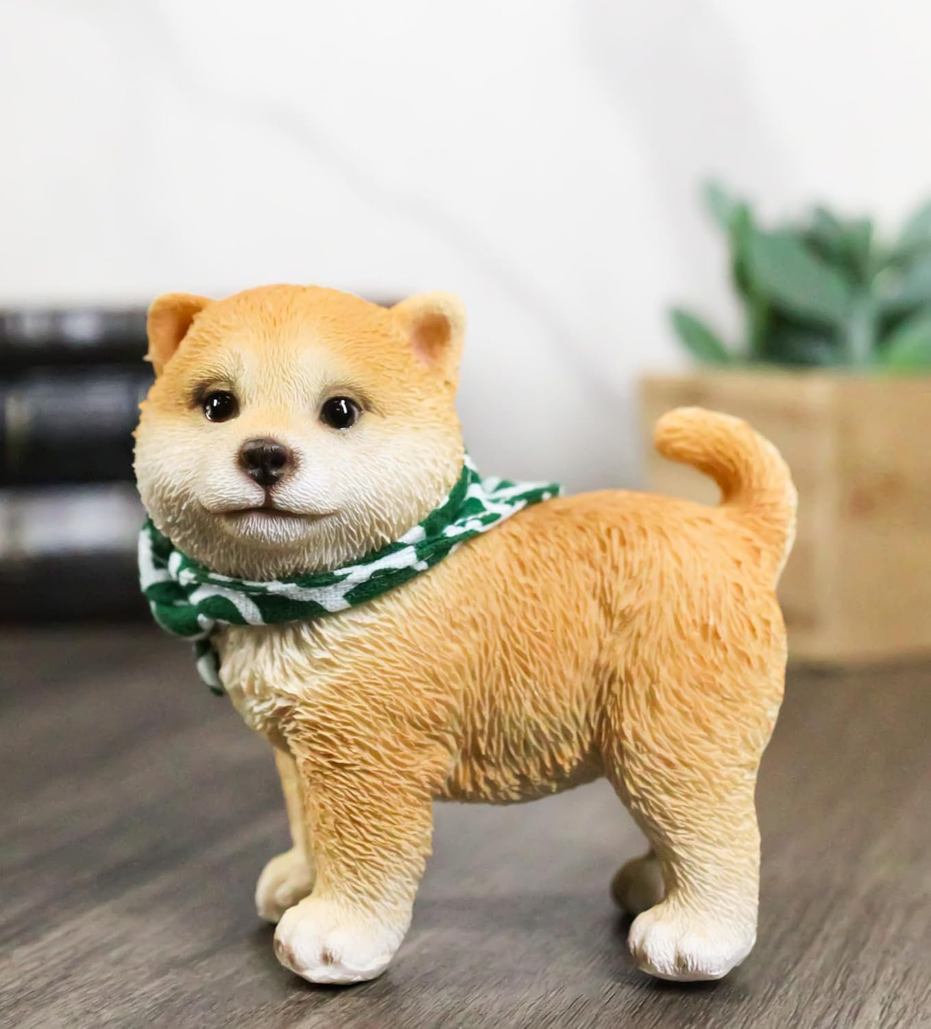 Lark Manor Miniature Lifelike Adorable Japanese Shiba Inu Puppy Dog ...