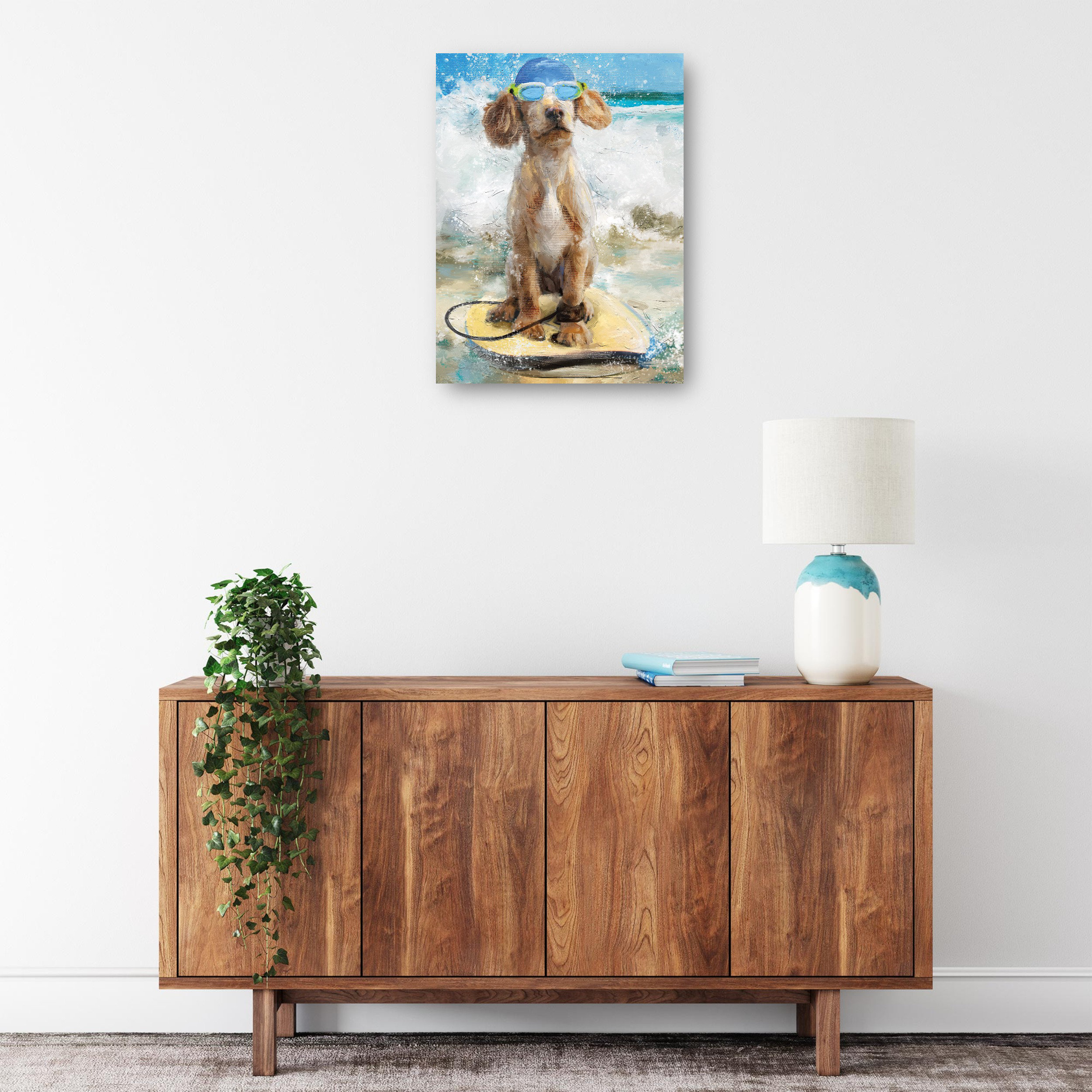 Trinx Beach Boys III by Studio Arts Canvas Art Print | Wayfair