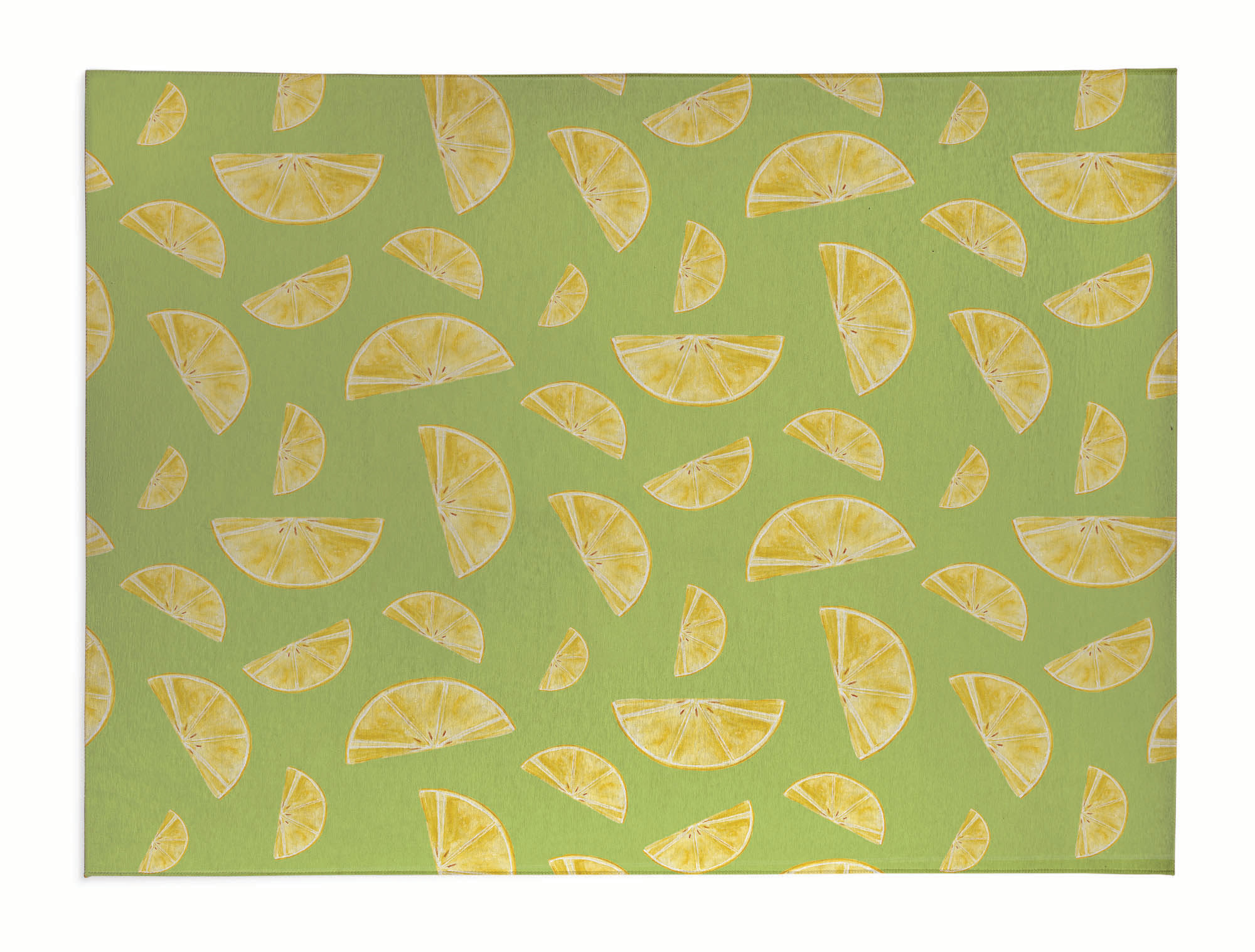 Christopher's Corner Summer Lemon Office Mat | Wayfair