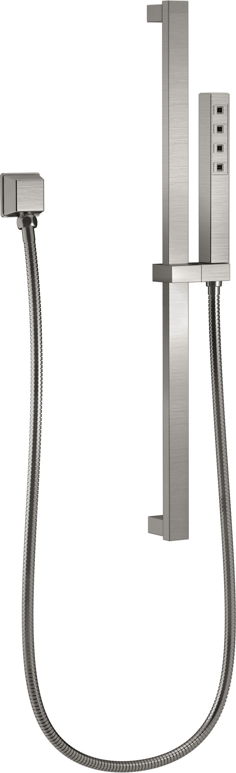 Delta H2Okinetic Hand Shower with Slide Bar,Single Spray Handheld ...