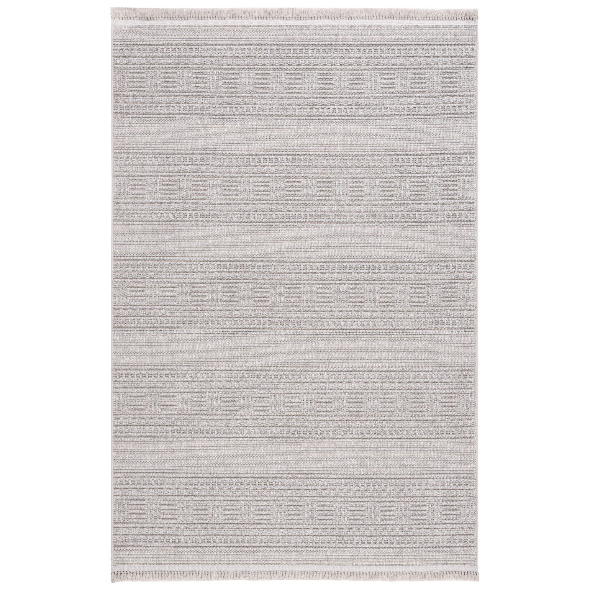 Union Rustic Jalanie Performance Striped Rug | Wayfair