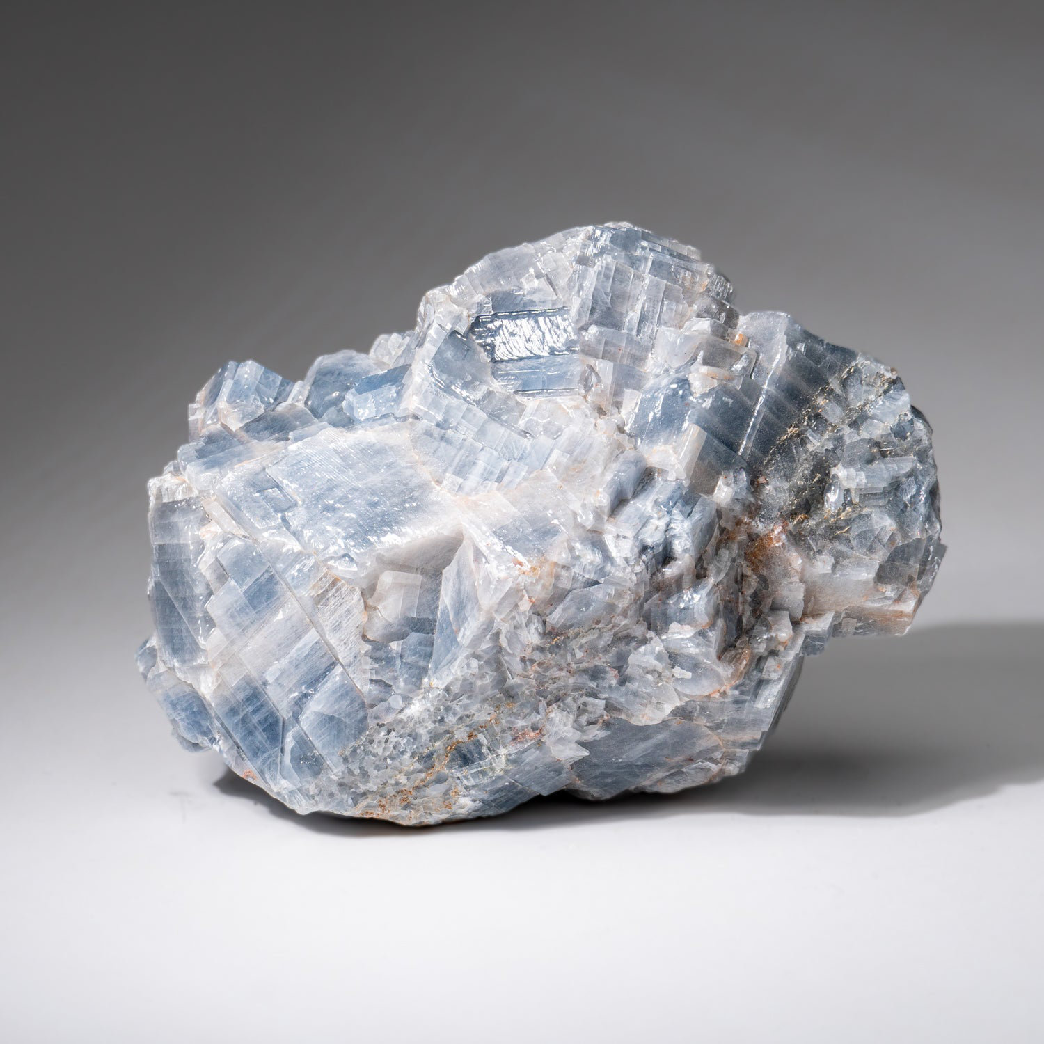 Astro Gallery of Gems Blue Calcite Crystal Cluster From Mexico (4.5 Lbs ...
