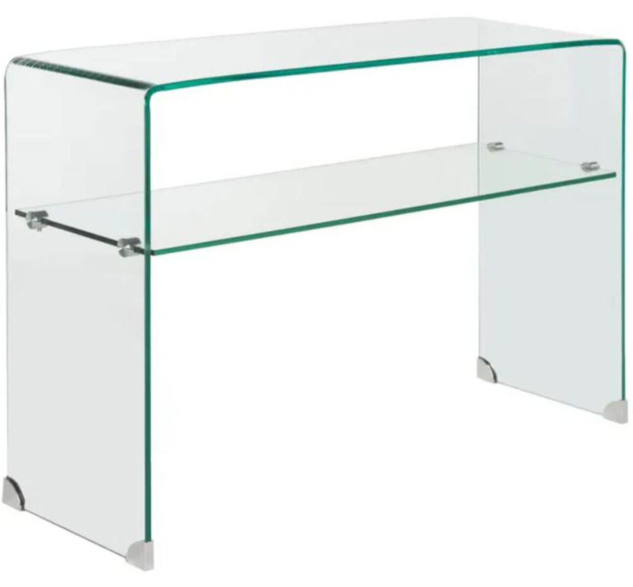 Brayden Studio® Stanley Waterfall Shelf Console | Wayfair