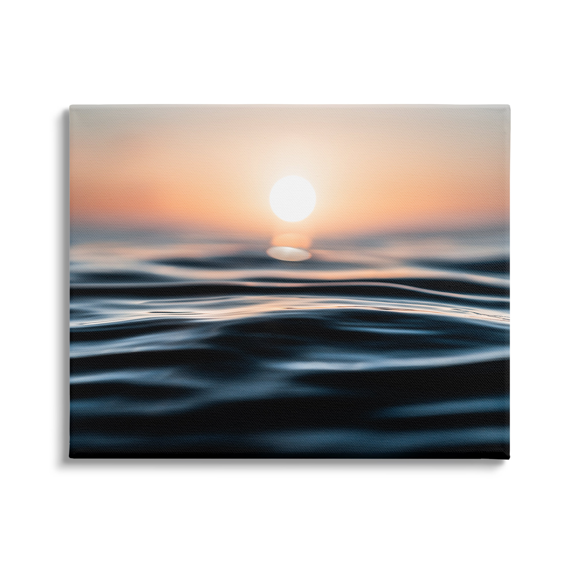 Highland Dunes Abstract Sunlit Ripples Canvas Wall Art by Jared Kreiss ...