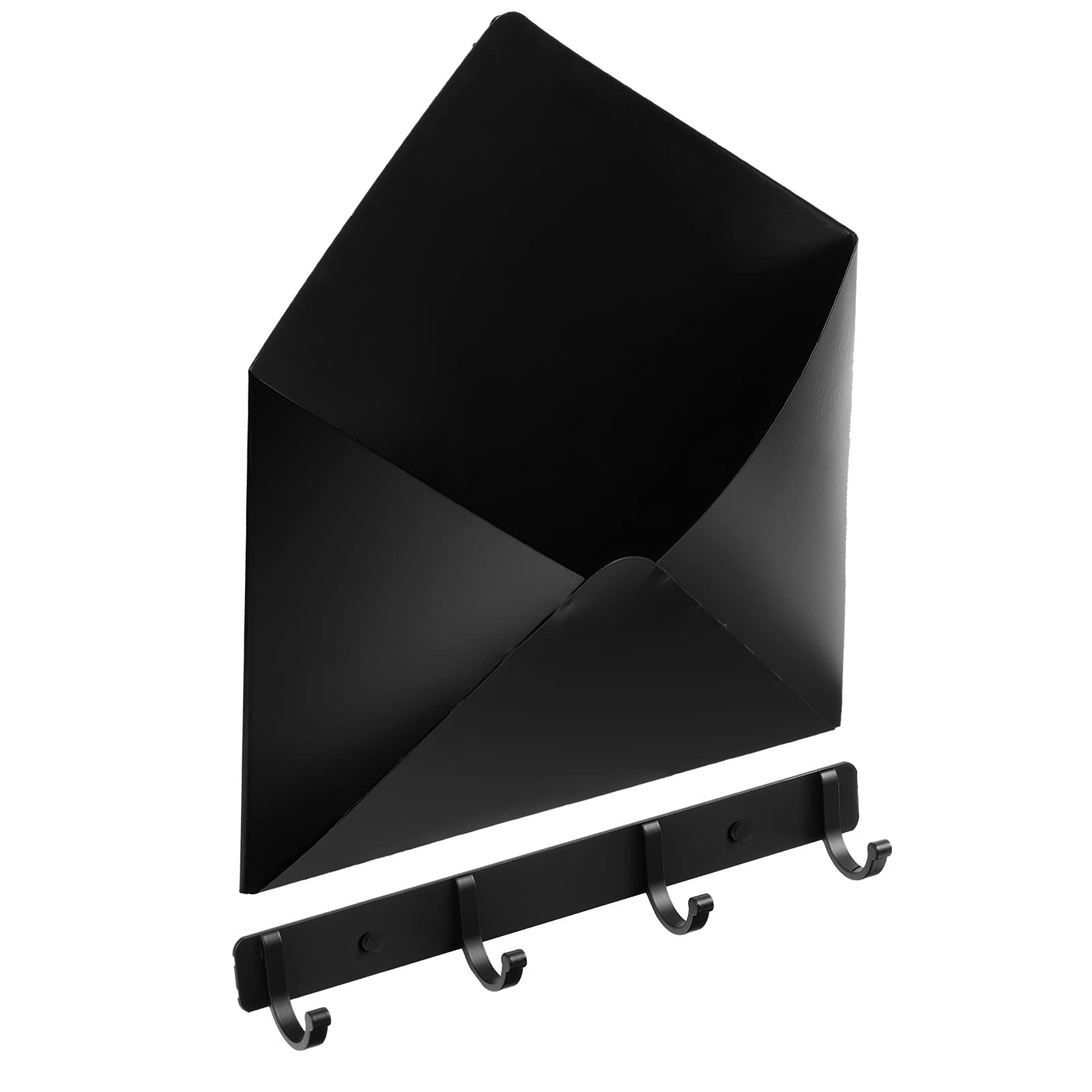 Ebern Designs Metal Mail Envelope Holder Wall Mounted Hanging Envelope ...