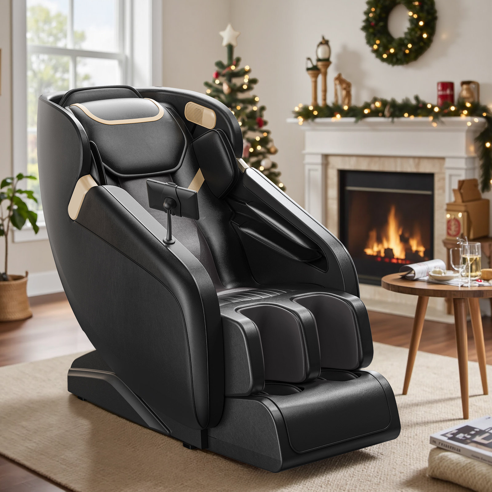 Inbox Zero Bugati 2026 Full Body Heated Massage Chair With Zero Gravity ...