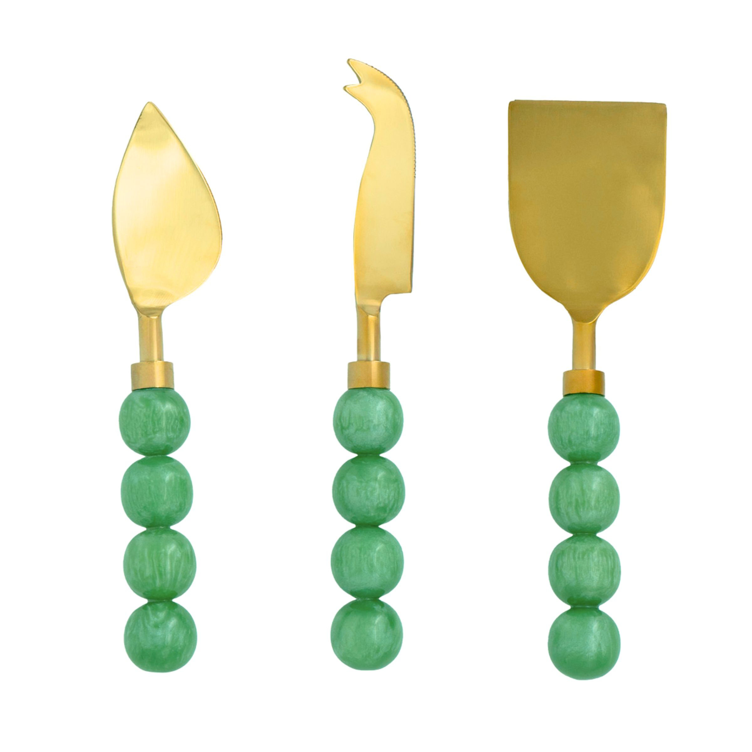 Godinger Silver Art Co Rathlin Butter 3 Piece Cheese Tool Set | Wayfair