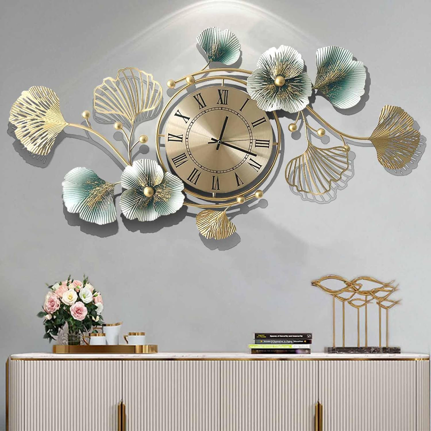 Everly Quinn Brassiewood Wall Clock | Wayfair