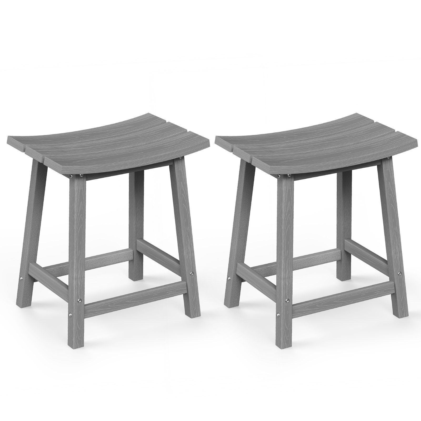 Ebern Designs 24" Backless Kitchen Counter Stool Backless Counter ...