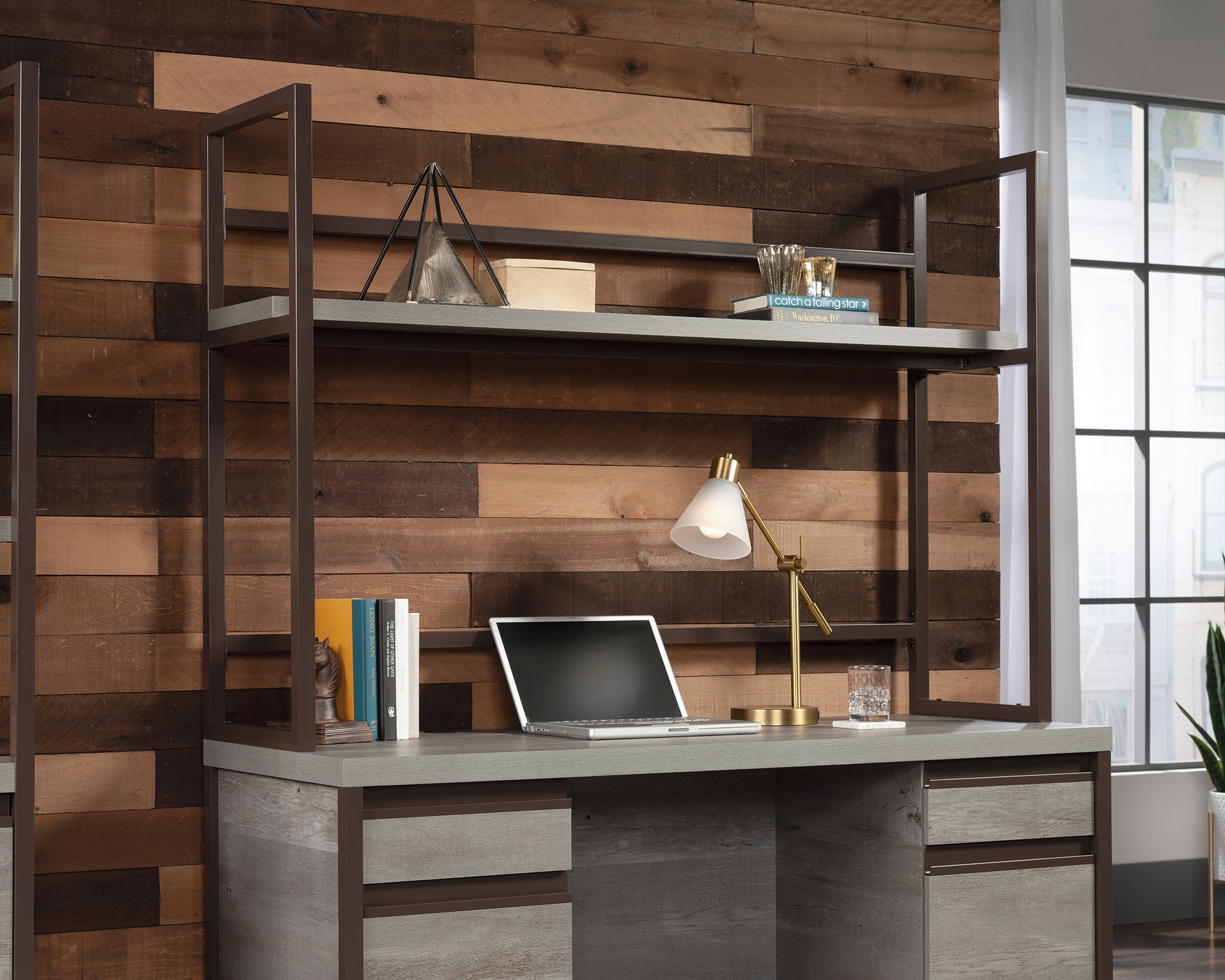 Crafters and Weavers Manhattan Gate Computer Hutch | Wayfair