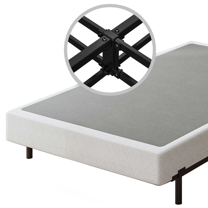 Alwyn Home Nazarene 9 Inch Metal Box Spring, Easy Assembly & Reviews ...
