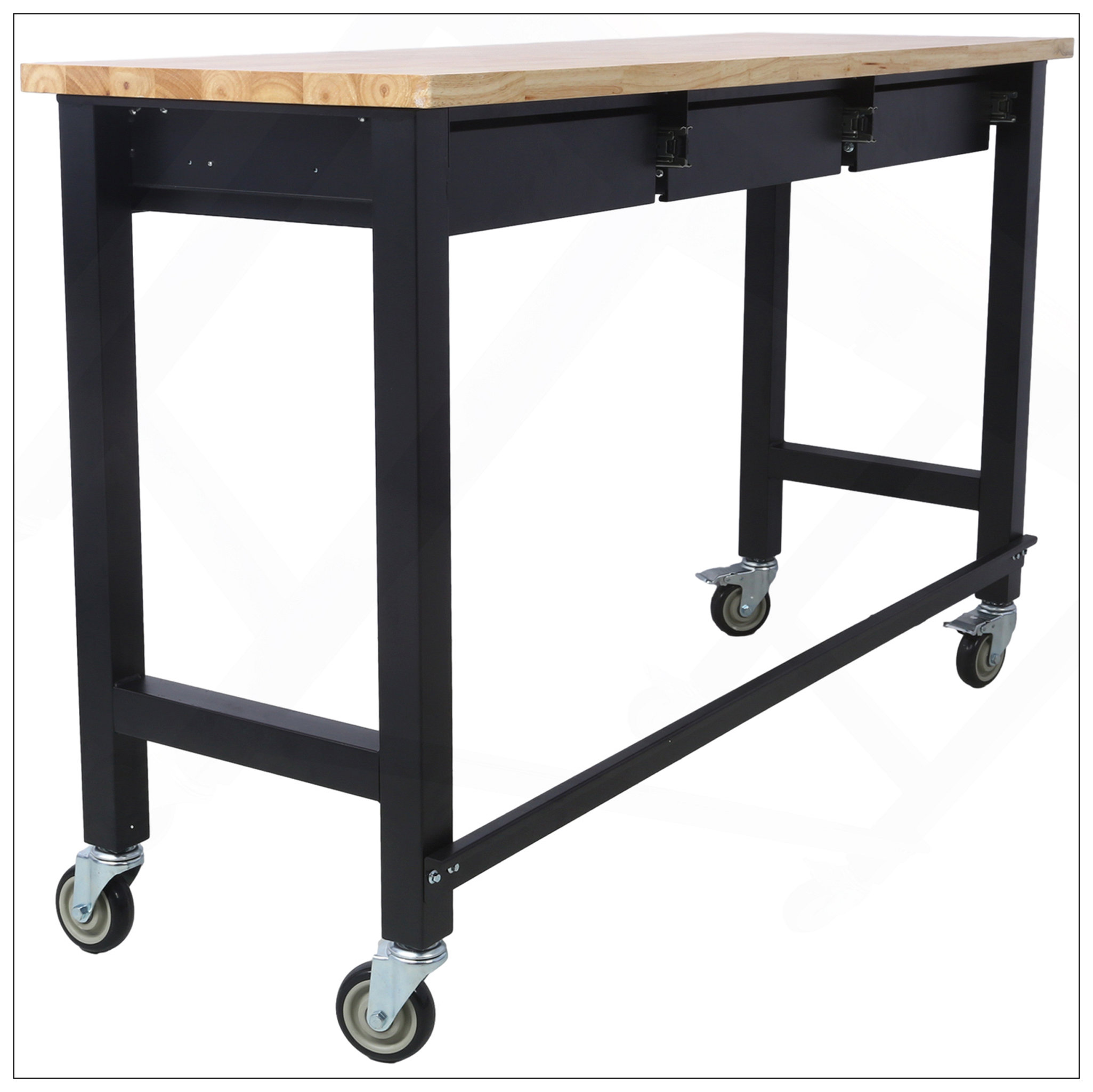 17 Stories Versatile Heavy-Duty Workbench With Drawer And Mobile ...