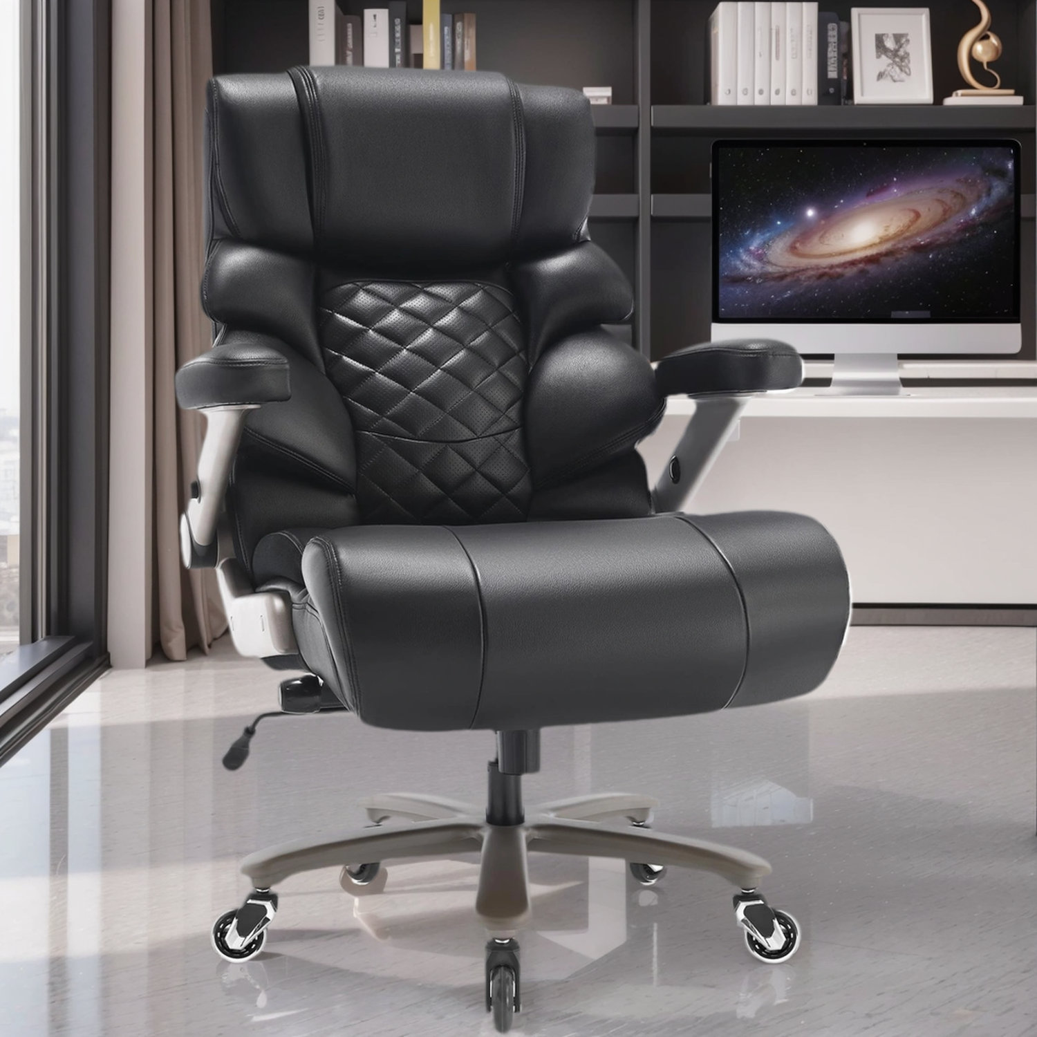 Canora Grey Maurica Big/Tall Ergonomic Office Chair 600LBS ,Home Office ...