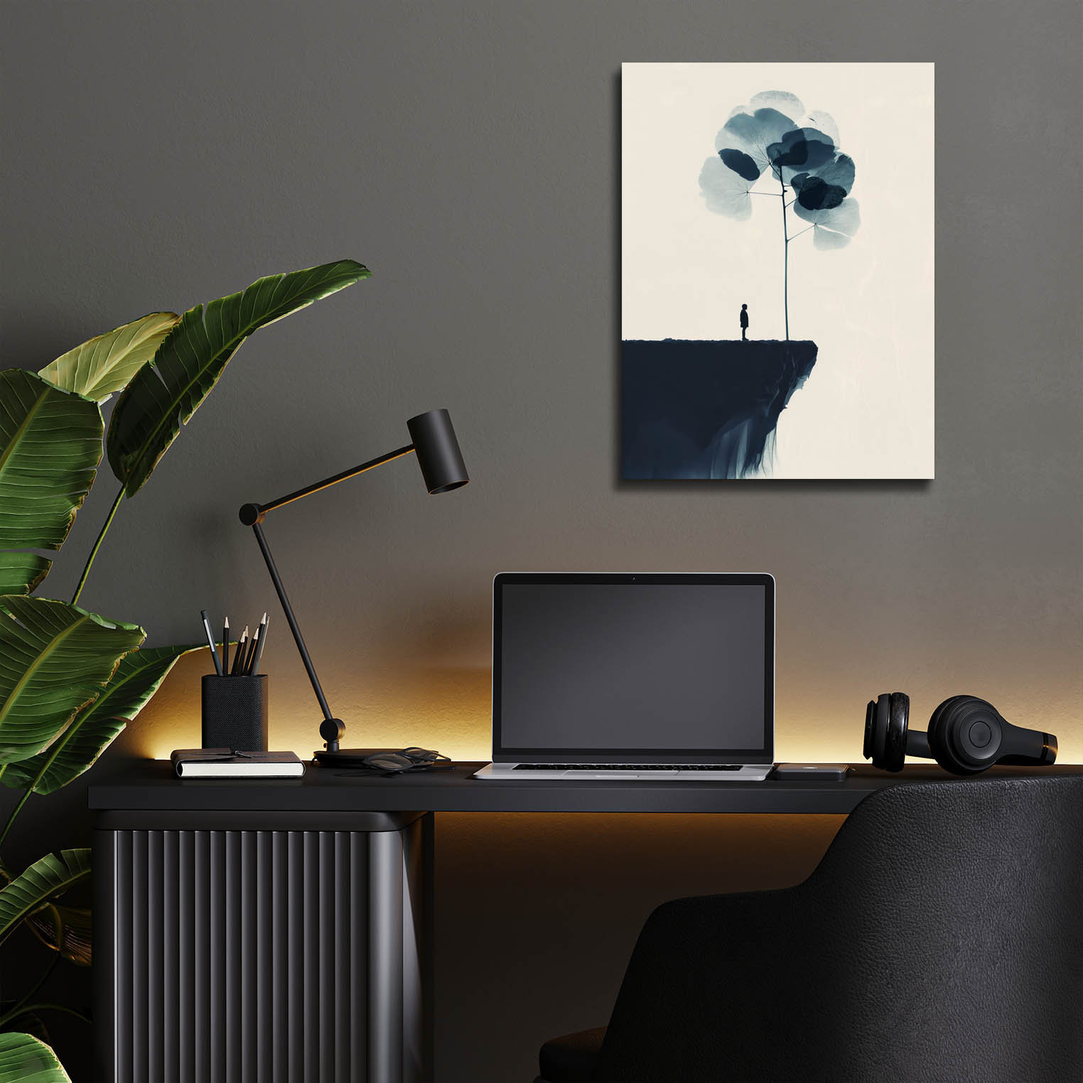 Winston Porter 'The Edge Of The Cliff' by Andreas Magnusson Acrylic ...