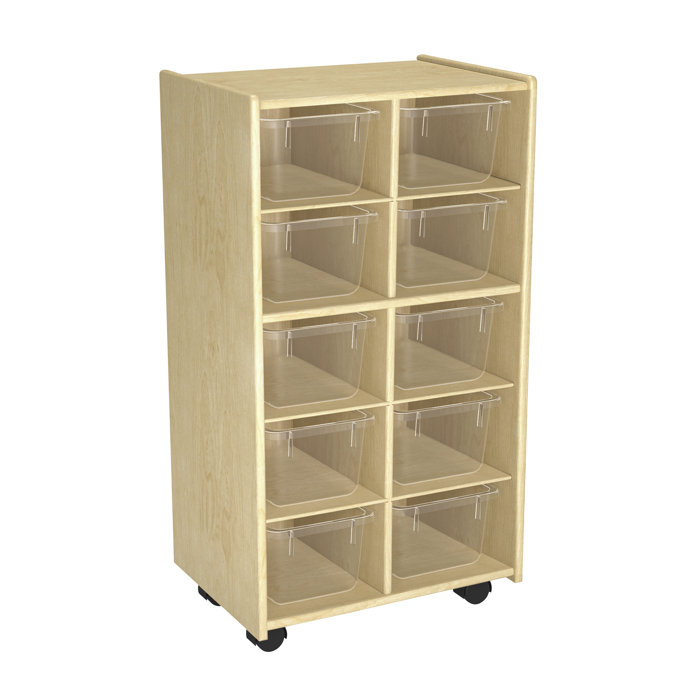 Childcraft 10 Compartment Manufactured Wood Cubby & Reviews | Wayfair