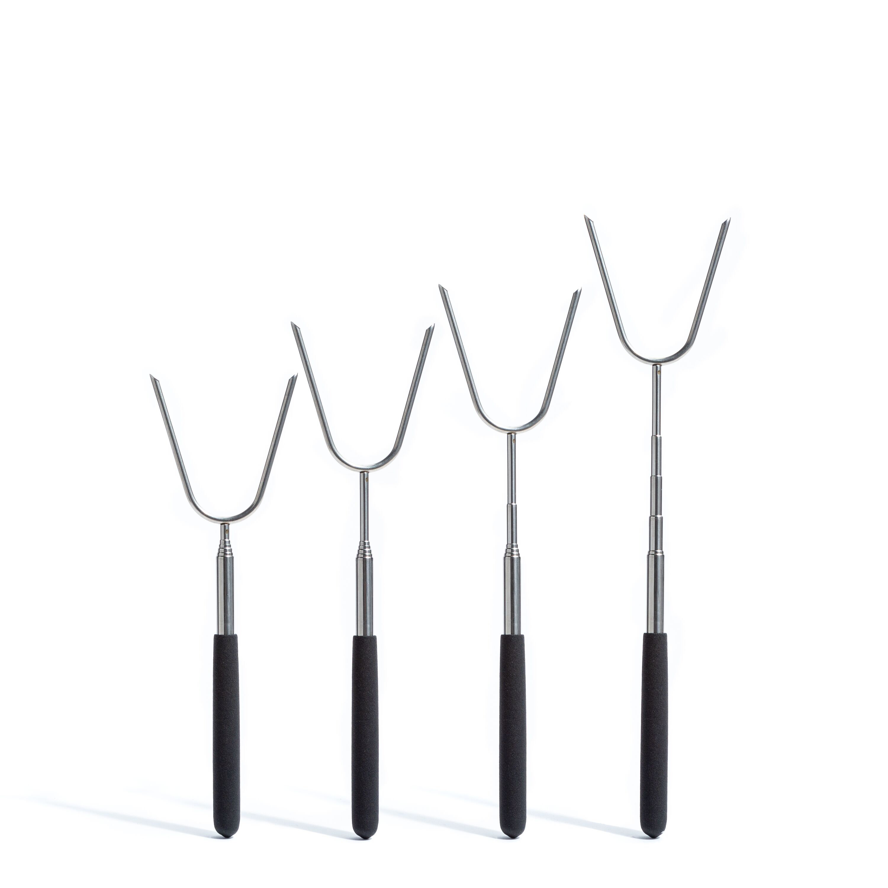 Fire & Flavor 4 Piece Roasting Stick Meat Fork | Wayfair
