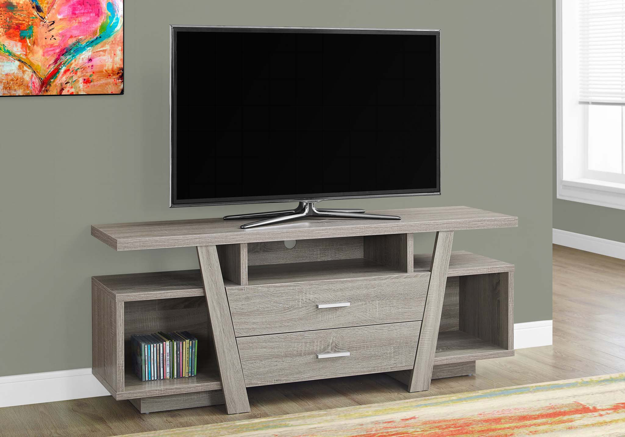 Latitude Run® Versatile Media Entertainment Console with Multiple ...