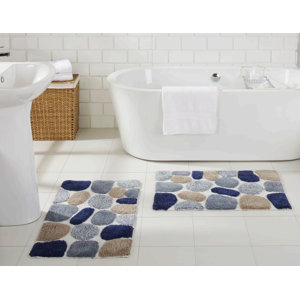 Ebern Designs Creline Bath Rug Set & Reviews | Wayfair