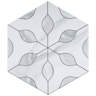 Supreme Tile Alicante Hexagon 7.88 In. X 9.45 In. Matte Porcelain Floor ...