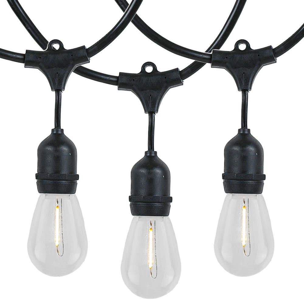 Symple Stuff Docia 48' Outdoor 24 - Bulb Standard String Light ...