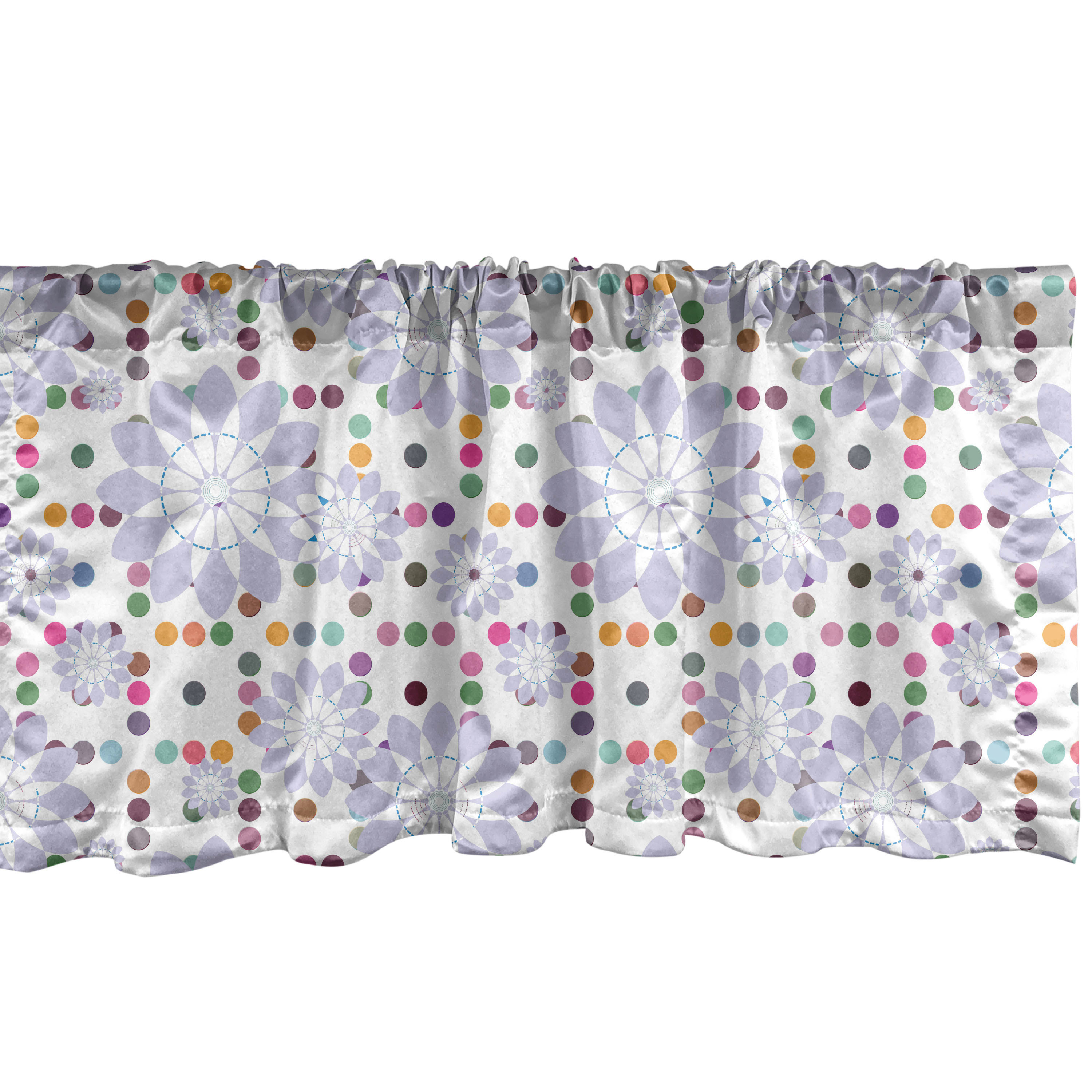 Ambesonne Spaceship Valance Pack of 2 Cosmos Themed Doodle 51919 | Wayfair