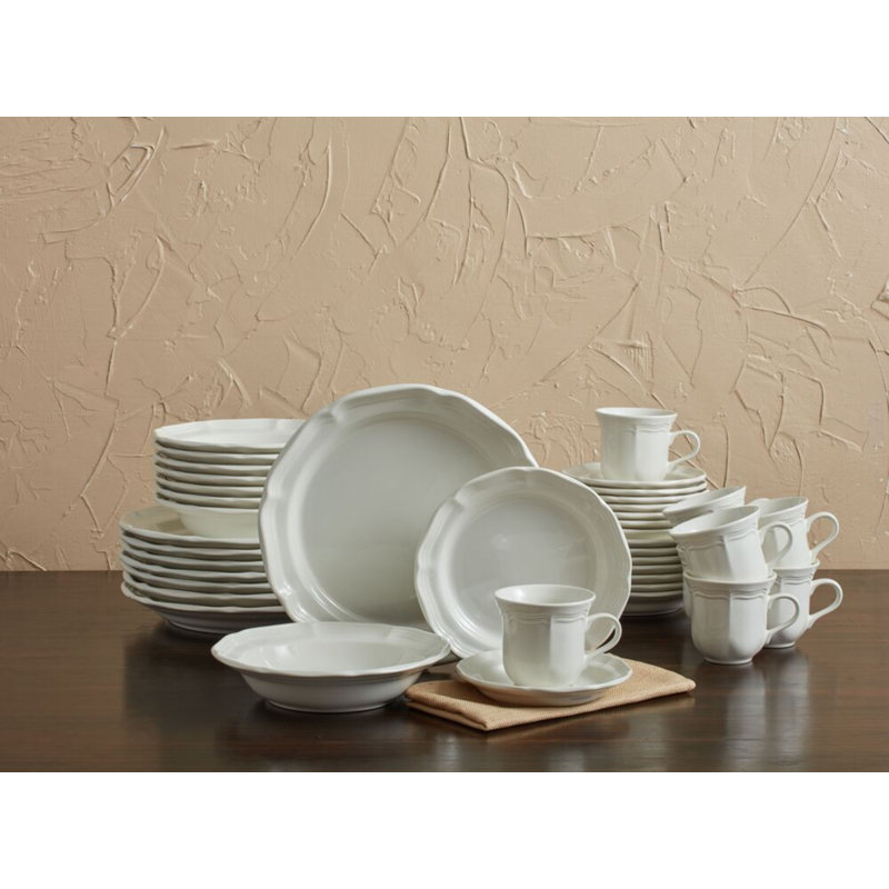 Mikasa French Countryside 40-Piece Dinnerware Set, Service For 8 ...