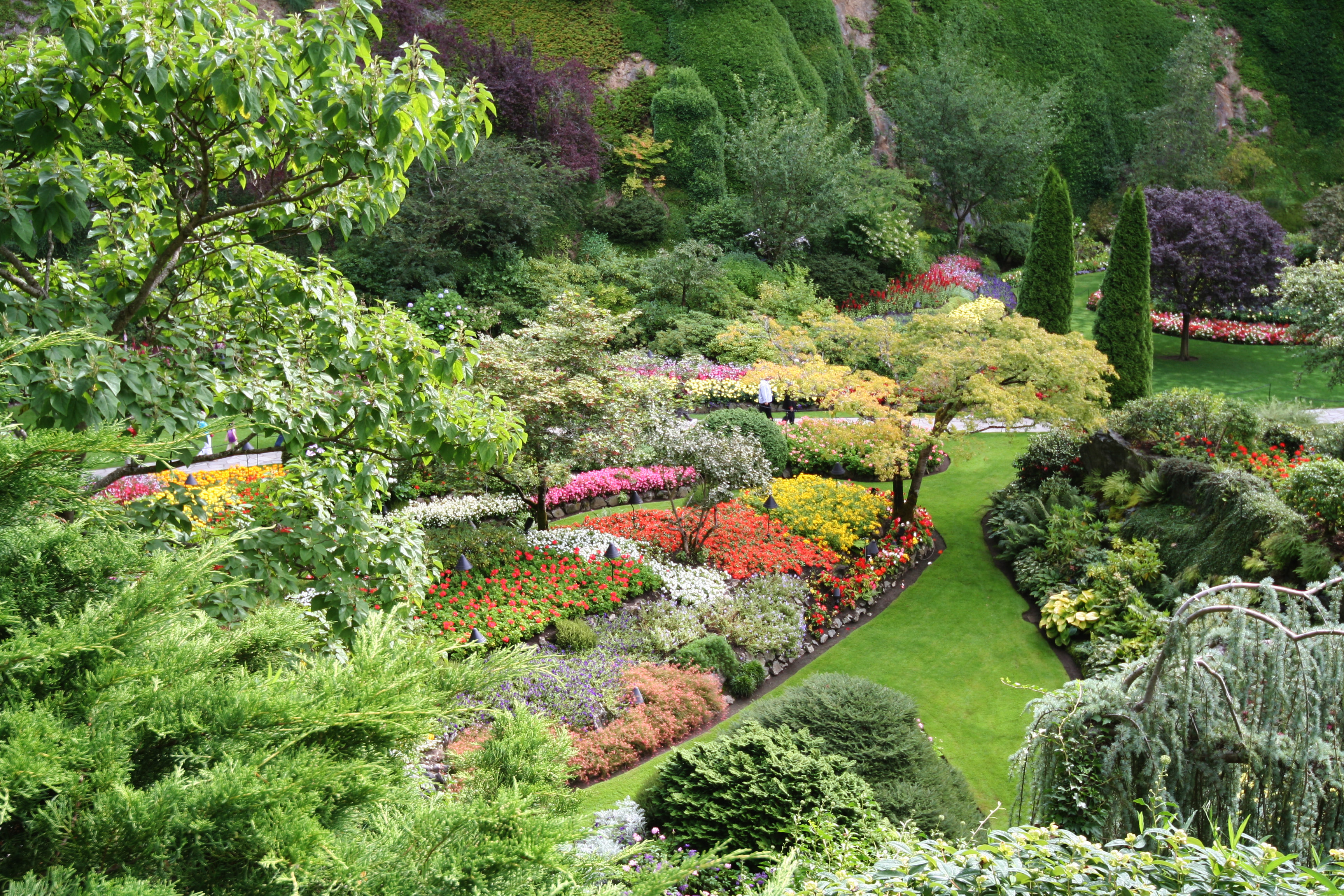 Ebern Designs Spectacular Garden During Spring Season by Angelafoto ...