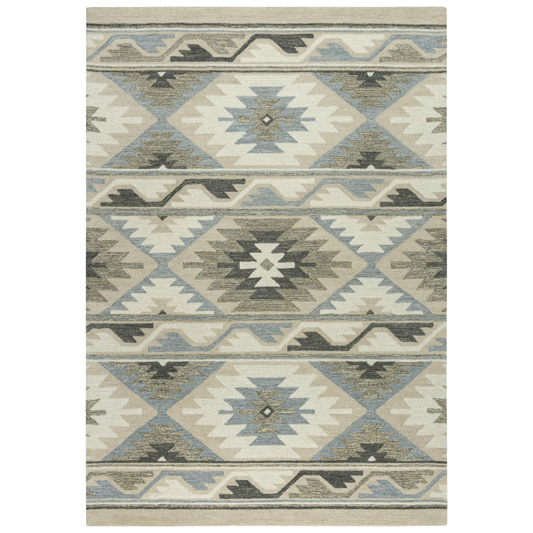 Foundry Select Wool Southwestern Rug | Wayfair