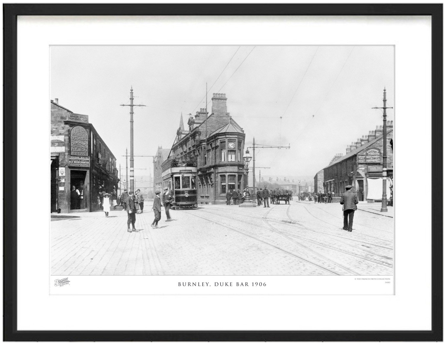The Francis Frith Collection 'Burnley, Duke Bar 1906' - Picture Frame ...