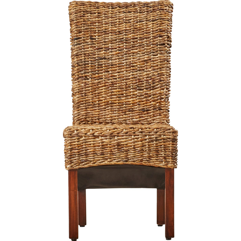 Bay Isle Home™ Saratoga Side Chair in Natural Woven Abaca & Reviews ...