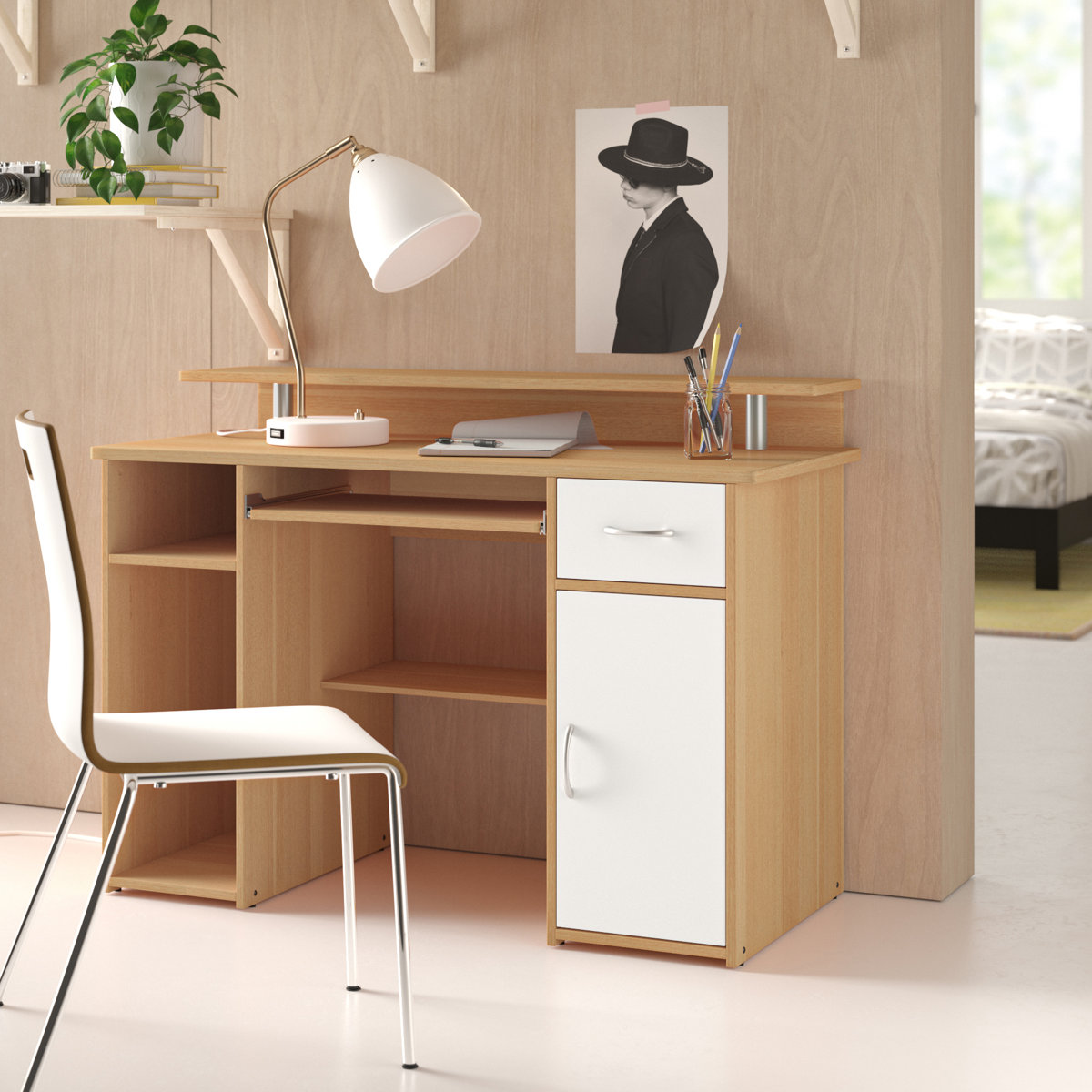 Wade Logan Fillmore Maxam Computer Desk & Reviews | Wayfair.co.uk