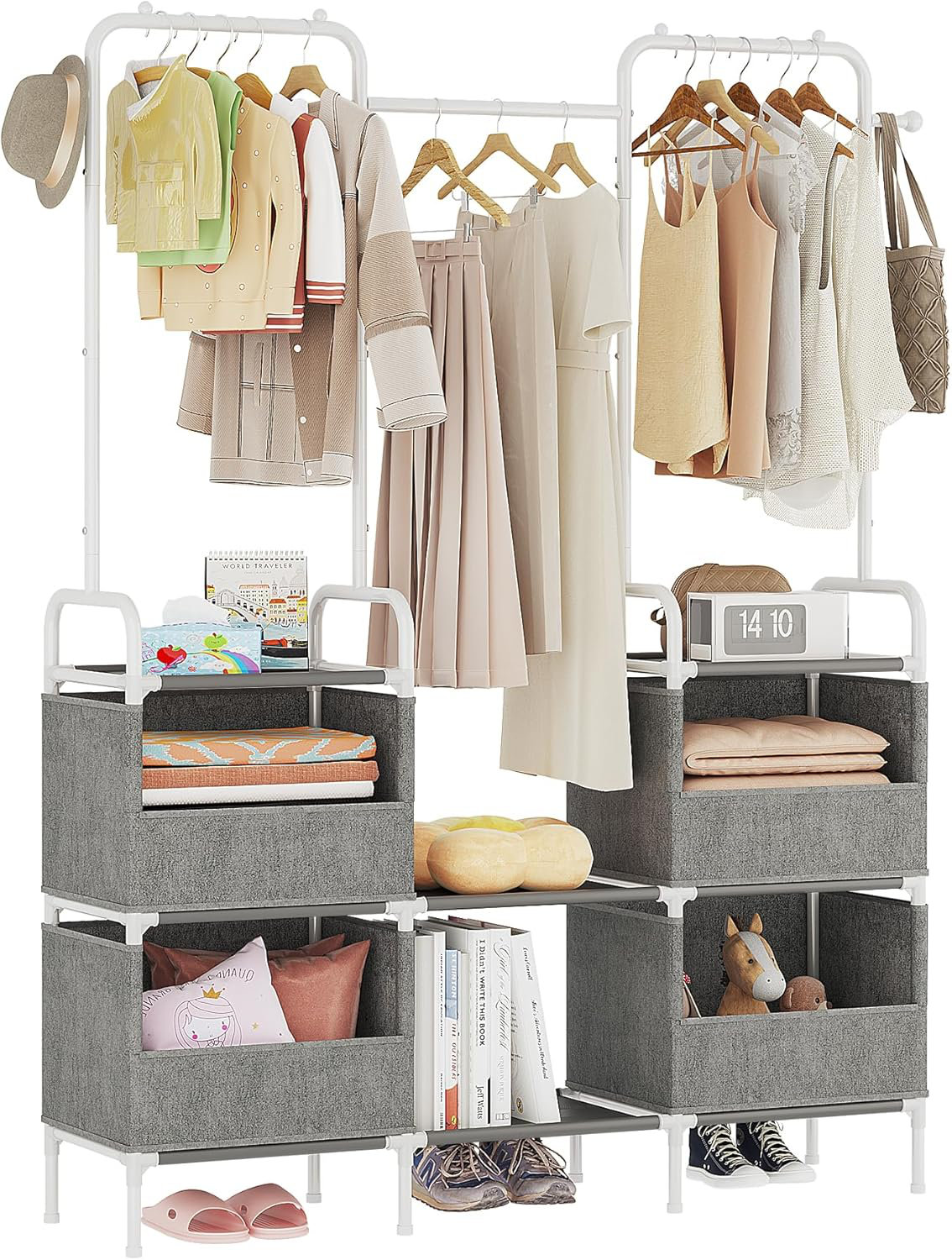 Rebrilliant Schawn Freestanding Clothing Racks | Wayfair