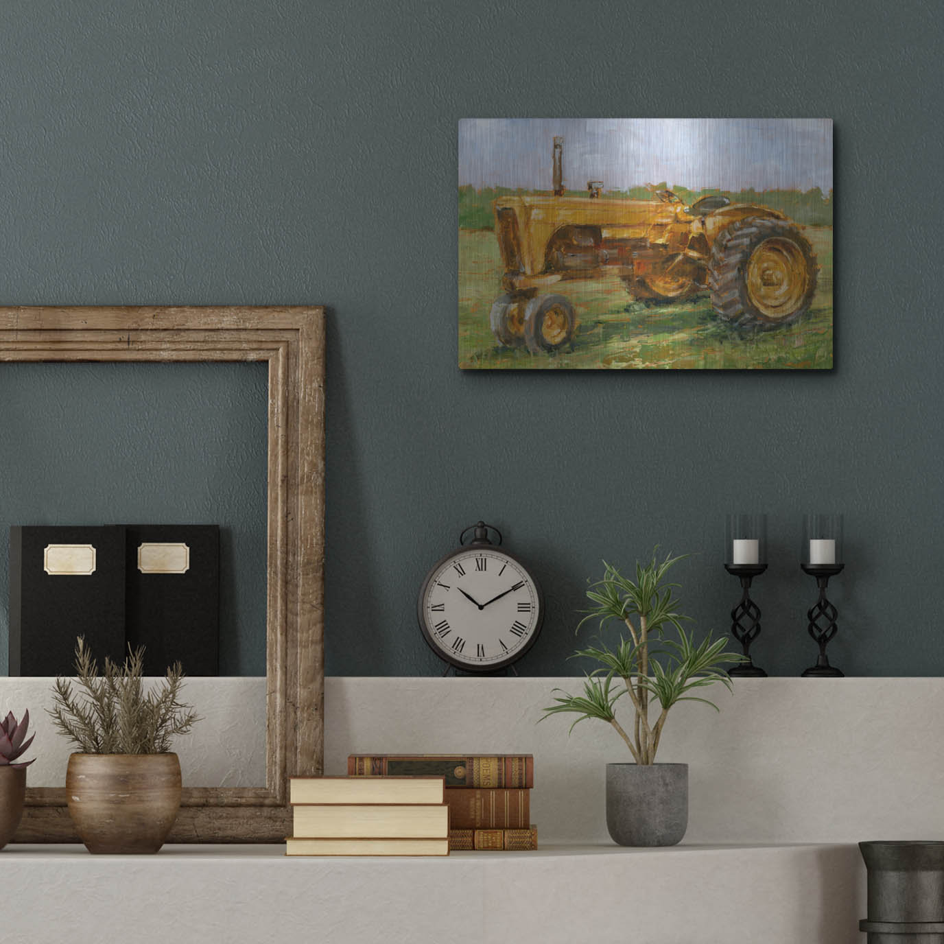 Trent Austin Design® 'Rustic Tractors 4' by Ethan Harper Metal Wall Art ...