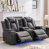 Latitude Run® 81.5'' Power Reclining Sofa Couch with Wireless Charger ...