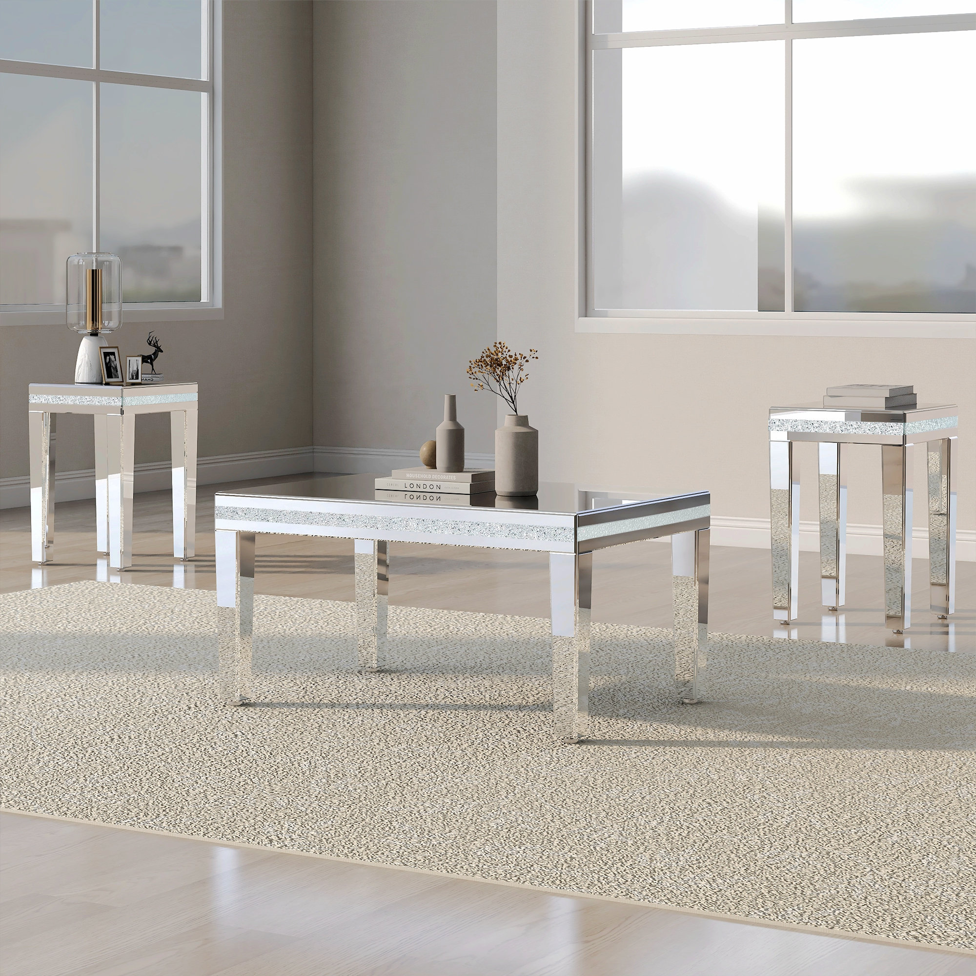 Rosdorf Park Kelwyn 3 Piece Coffee Table Set | Wayfair
