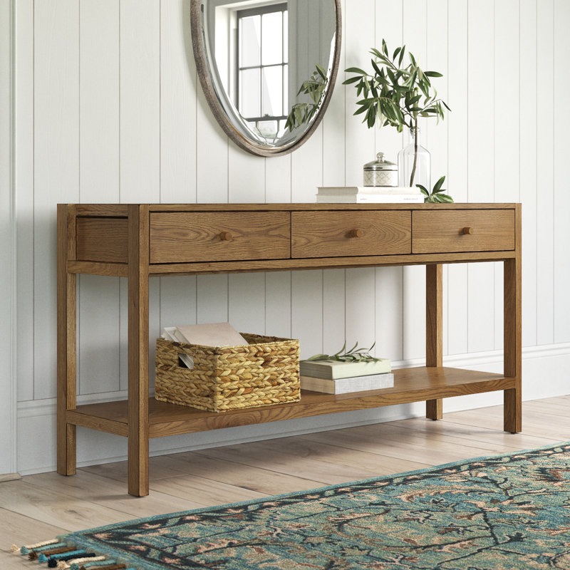 Birch Lane™ Jesse 60" Solid Wood Console Table & Reviews | Birch Lane