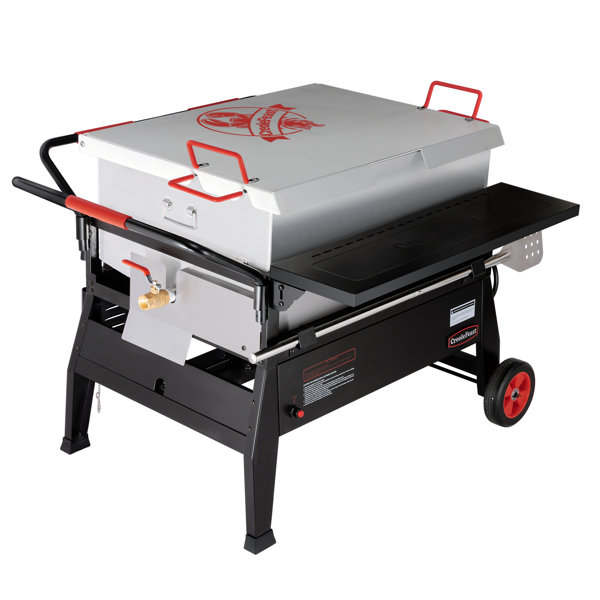 Creole Feast 150 QT Double Sack Crawfish Boiler, Outdoor Stove Propane ...