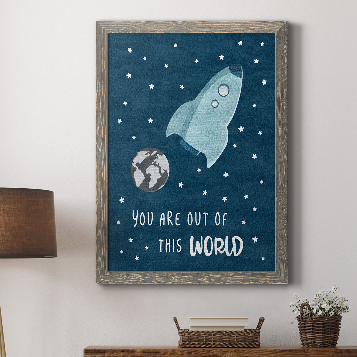 Wexford Home Out Of This World - Picture Frame Print on Canvas | Wayfair