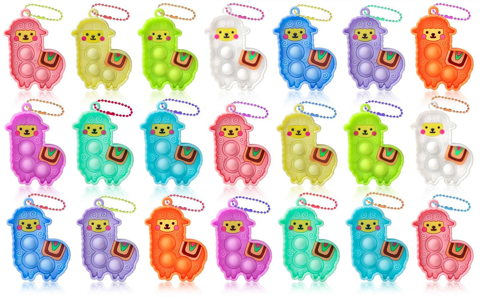 COEN Mini Llama Pop Fidget Keychains in Bulk - Wayfair Canada