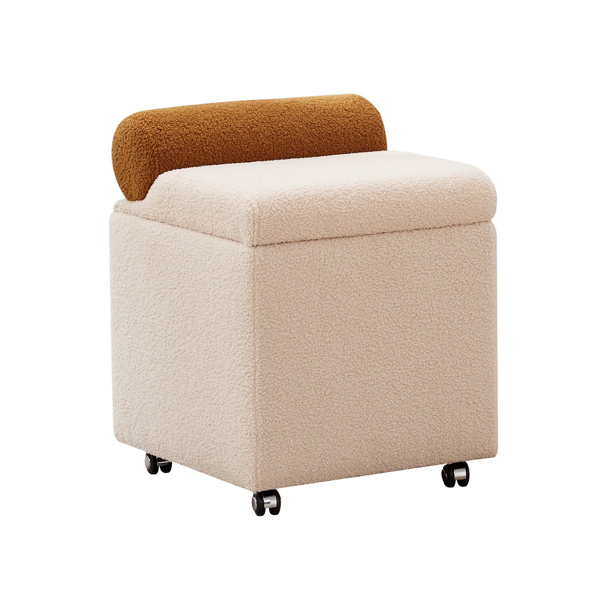 House of Hampton® 18" Hidden Compartment Dual-Use Storage Ottoman with ...