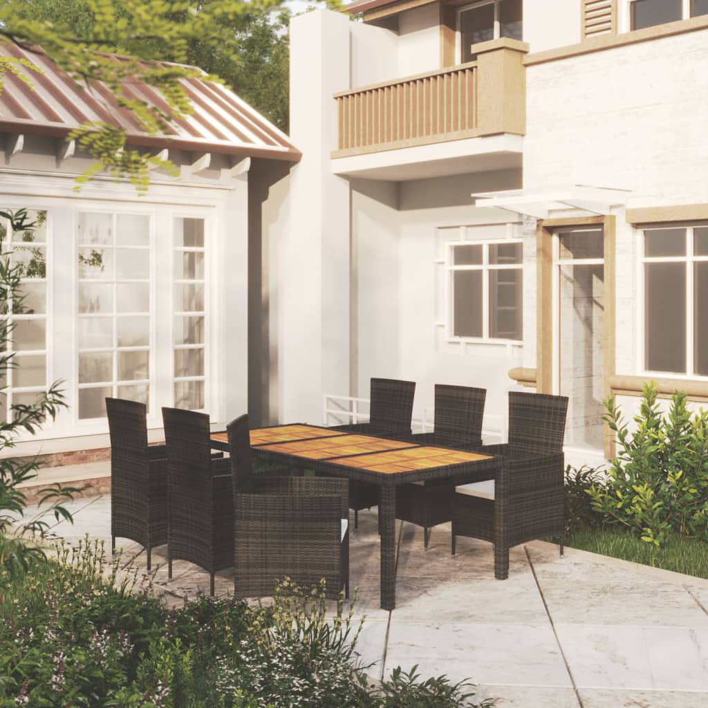 Wildon Home® Sweder Rectangular 74.8'' L Outdoor Dining Set | Wayfair